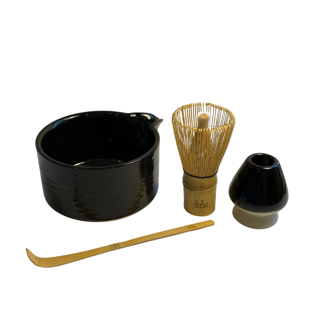 Black matcha set