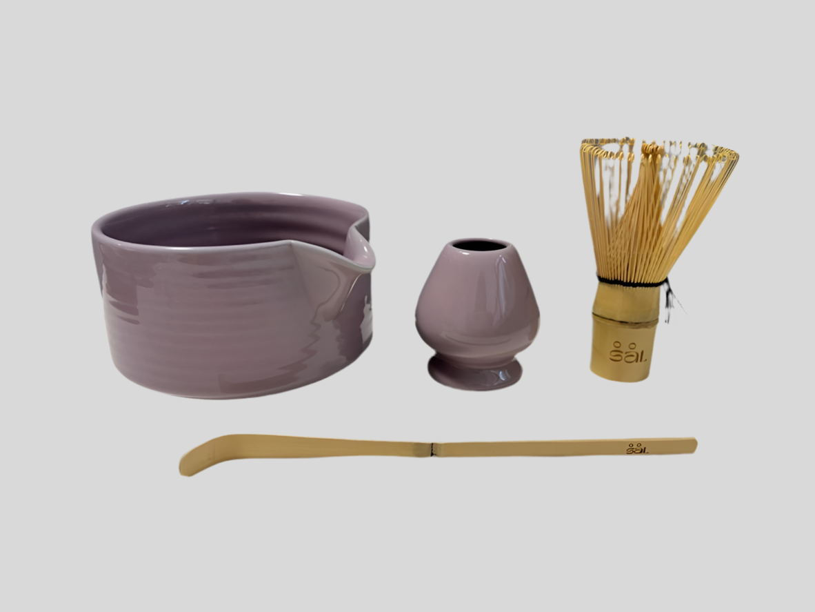 Dusty Purple Matcha Set